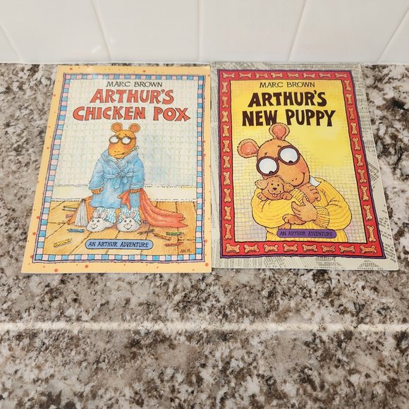 Toys | Two Arthur Books Marc Brown Arthurs Chicken Pox Arthurs New ...